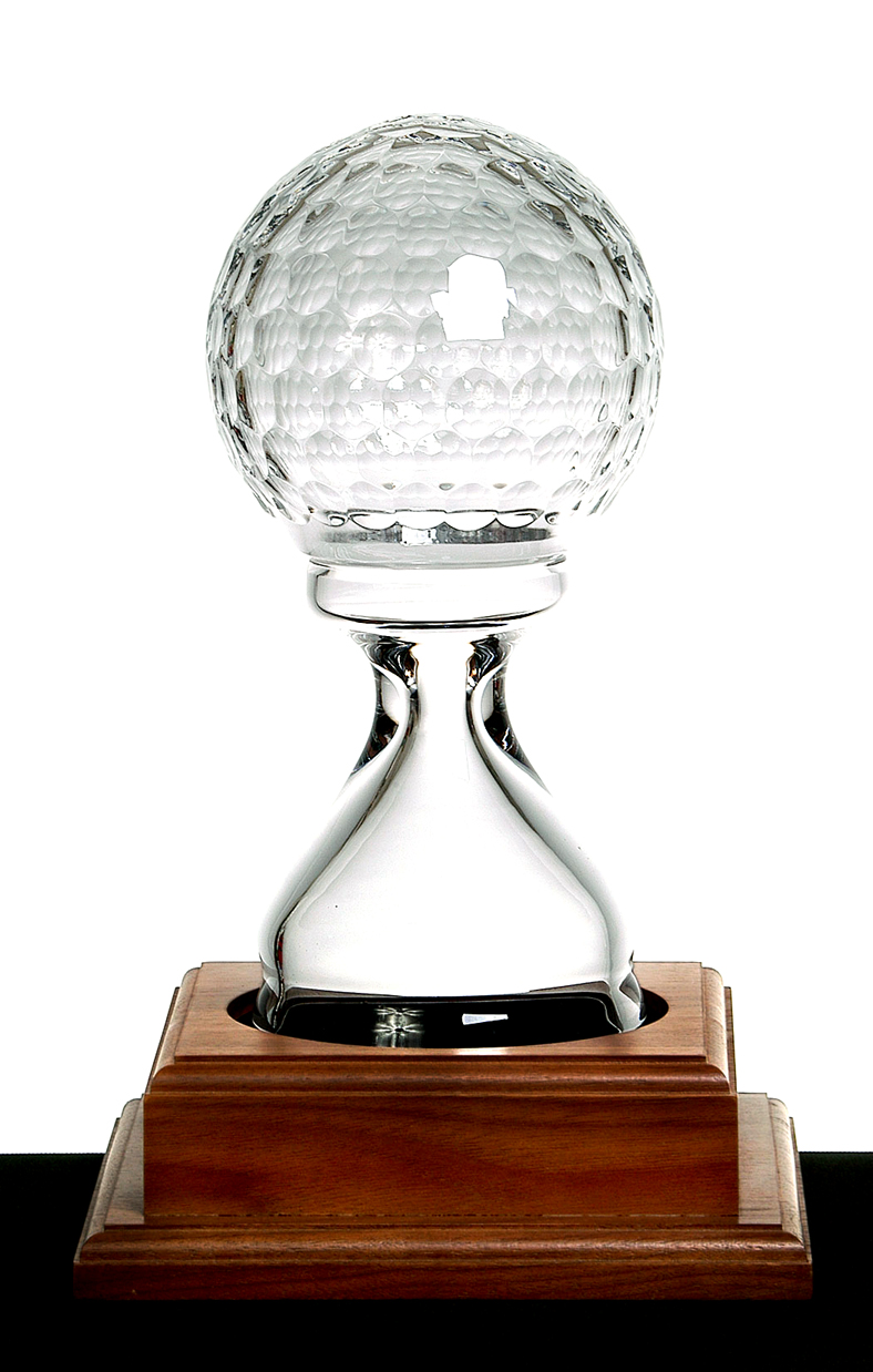 Small Golf Award 6": Glassplax