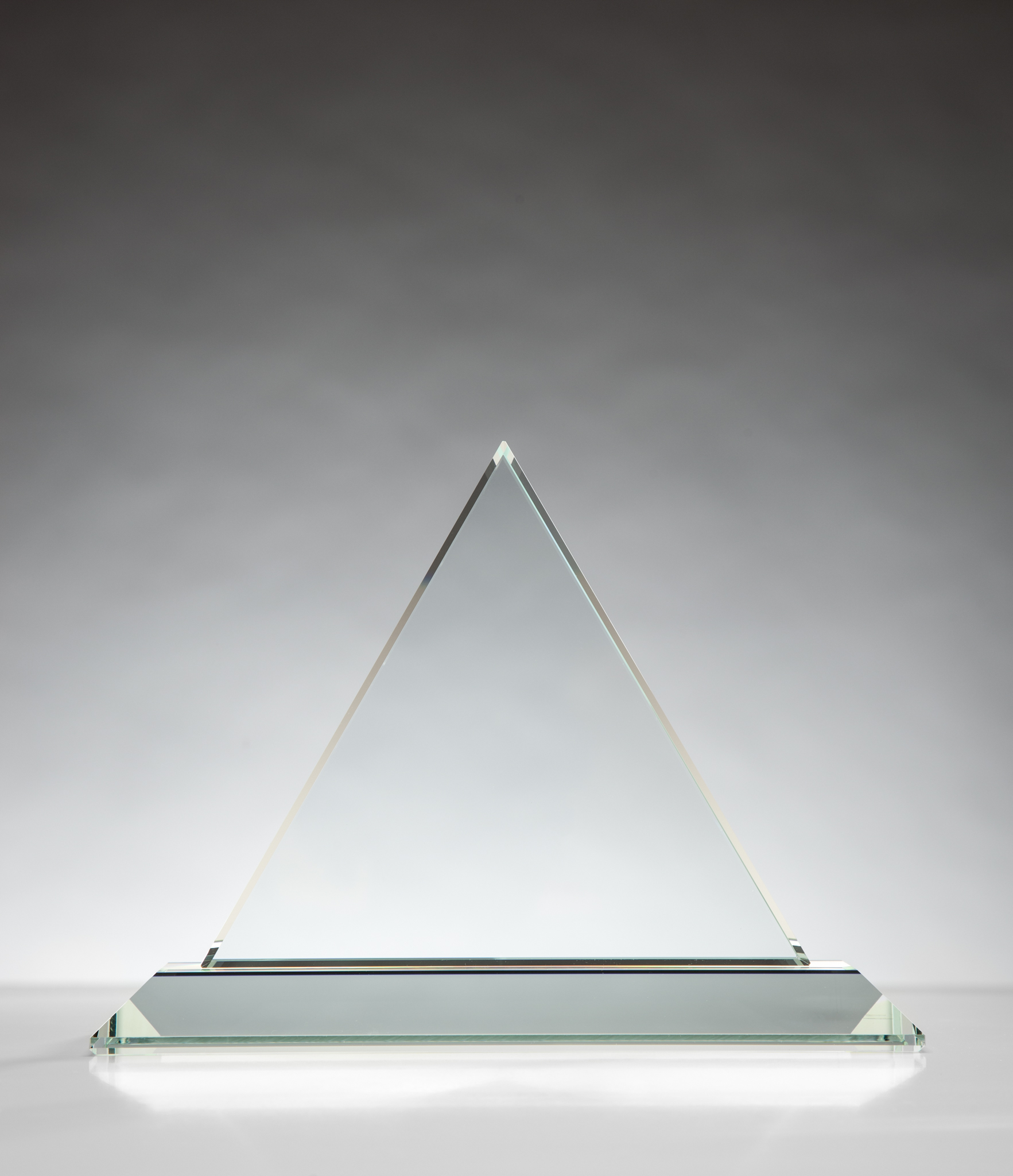Triangle 10" x 1/2" Flat Polished: Glassplax